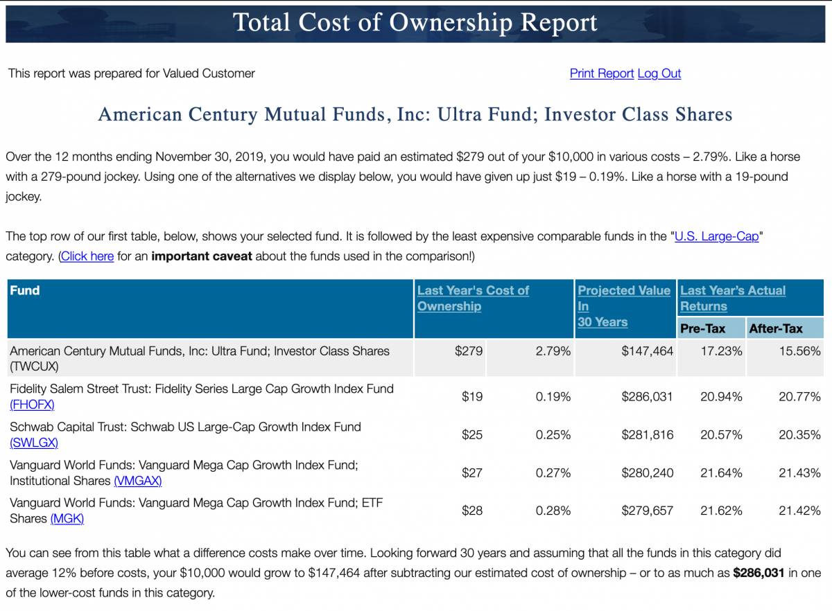 Home : Personal Fund